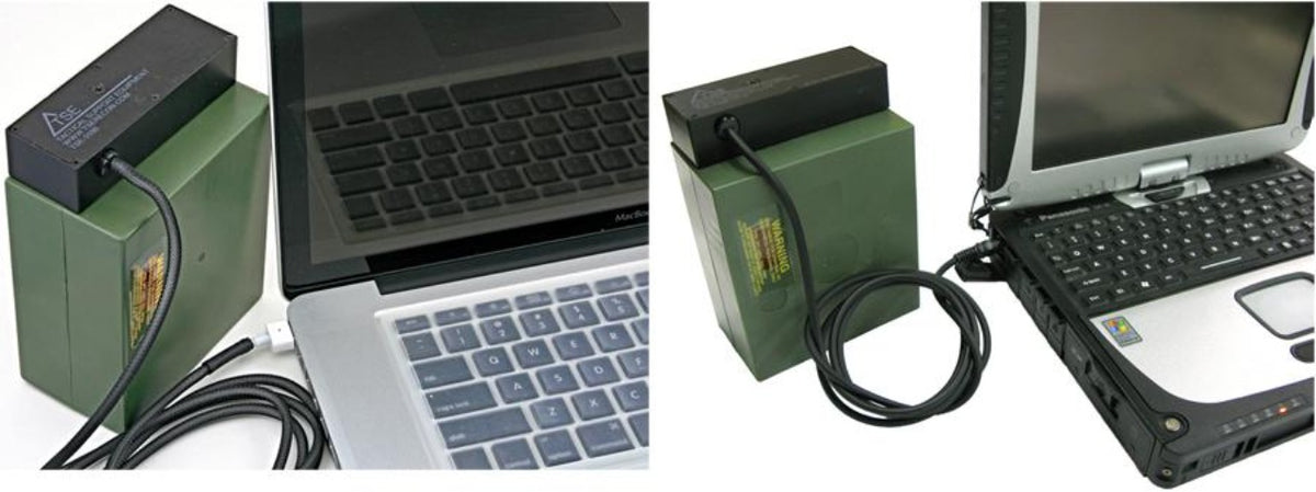 BA-5590 Battery to Laptop Computer Adapter – Tactical Support Equipment